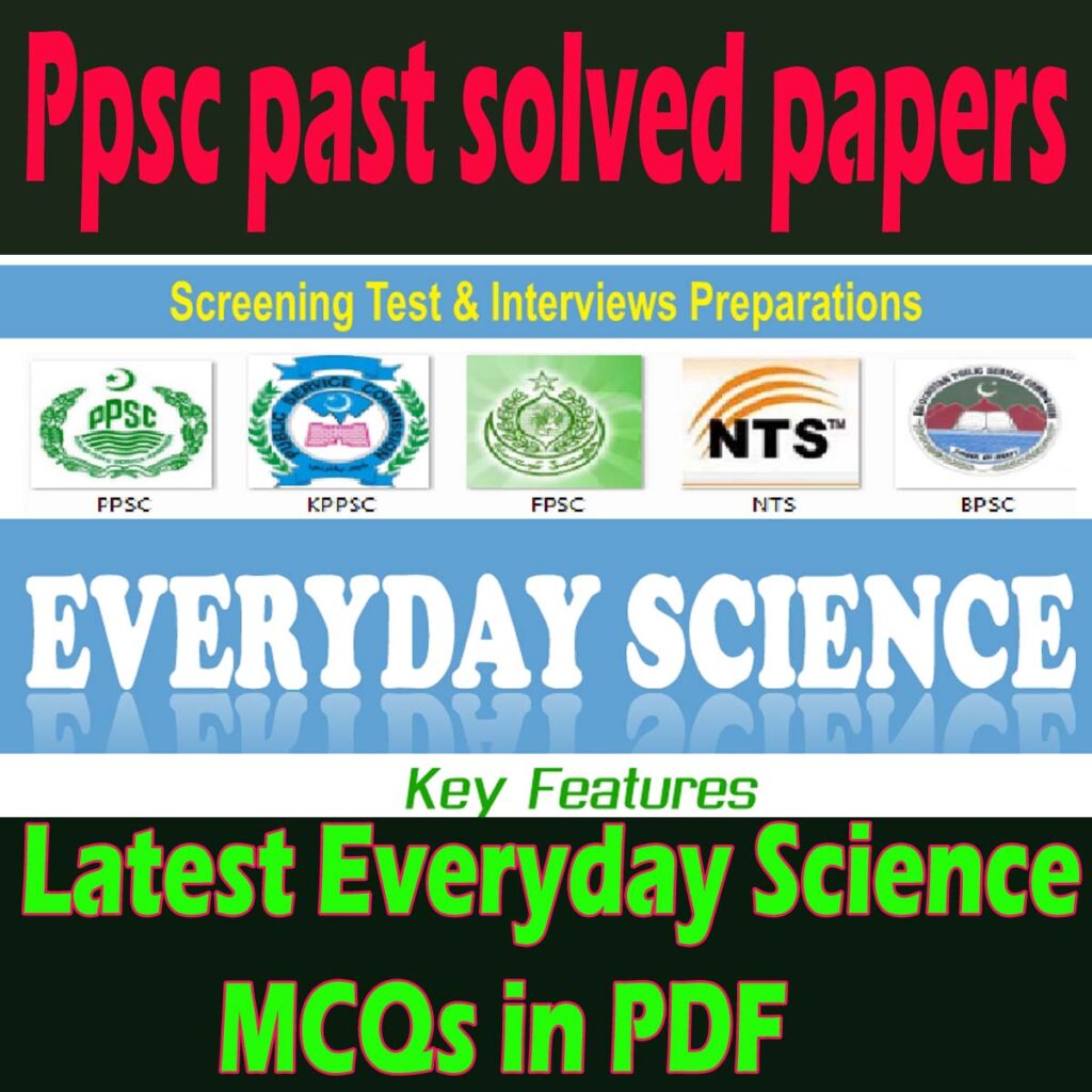 Latest Everyday Science MCQs in PDF